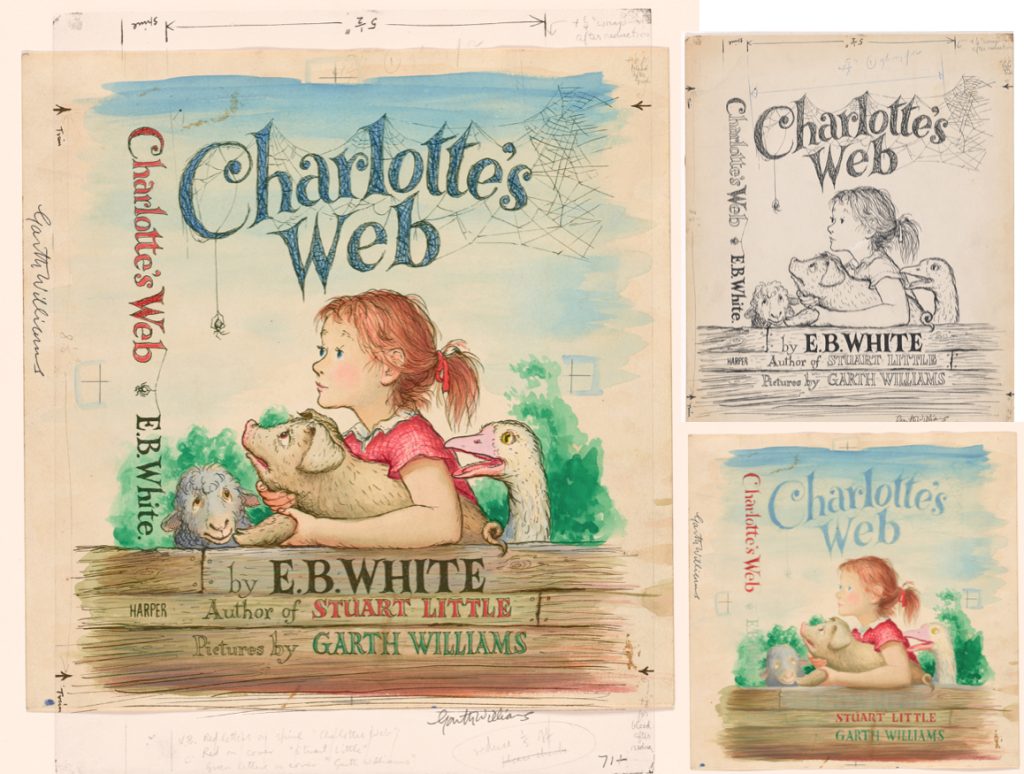 AOIF acquires iconic “Charlotte’s Web” Cover Art - The Arts of ...